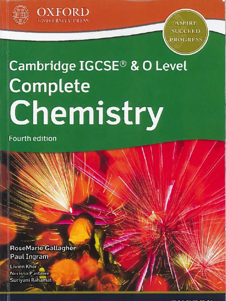 4th Edition Complete Chemistry For Cambridge IGCSE & 0 Level | PDF
