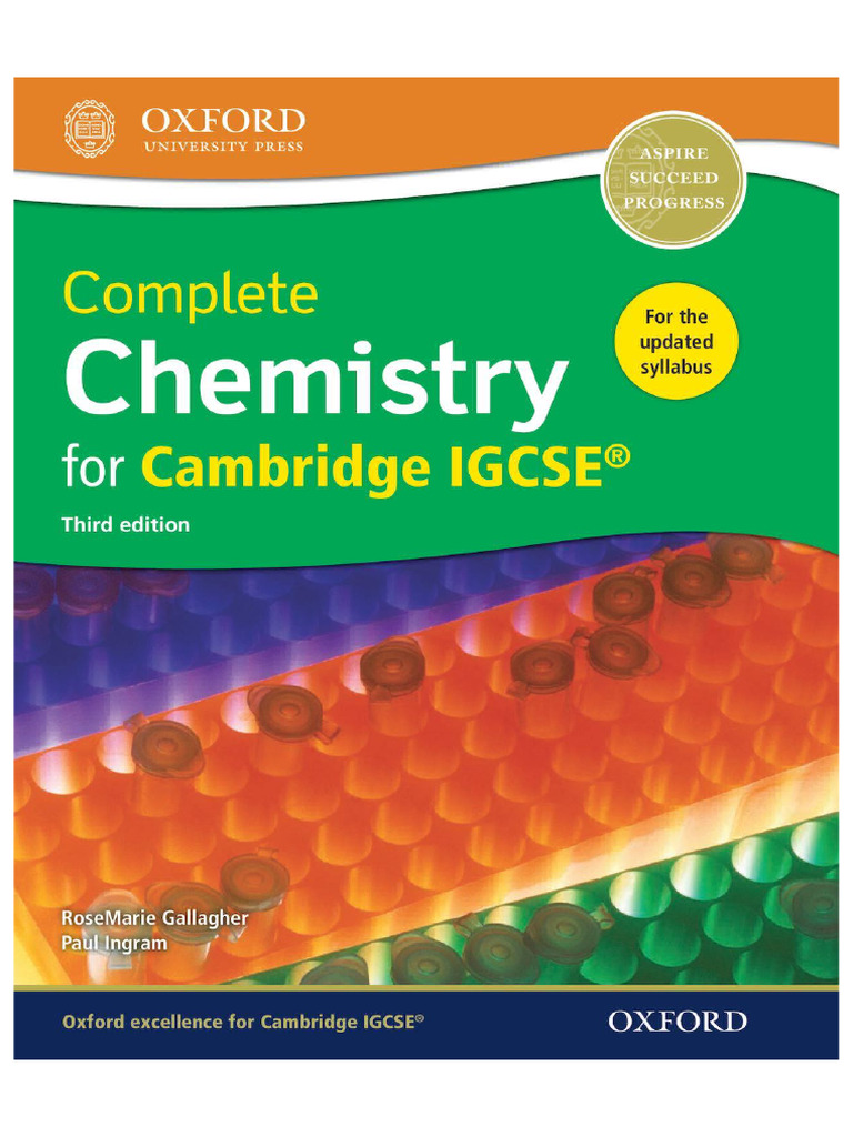 3rd Edition Complete Chemistry For Cambridge IGCSE | PDF 3rd Edition Complete Chemistry For Cambridge IGCSE | PDF