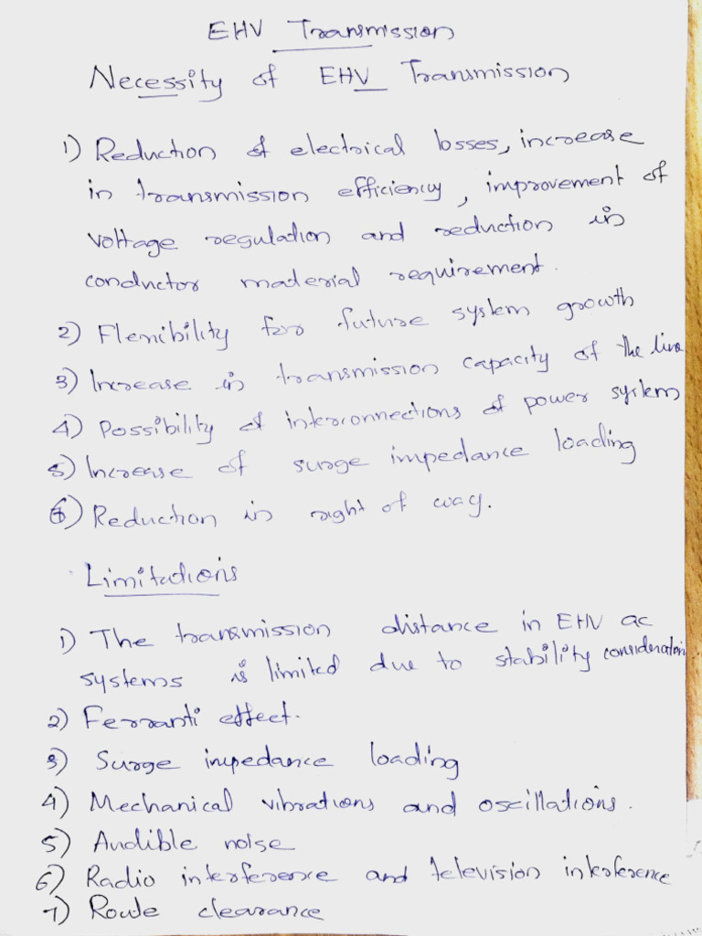 HVDC Ehv | PDF | High Voltage Direct Current | Electrical Engineering