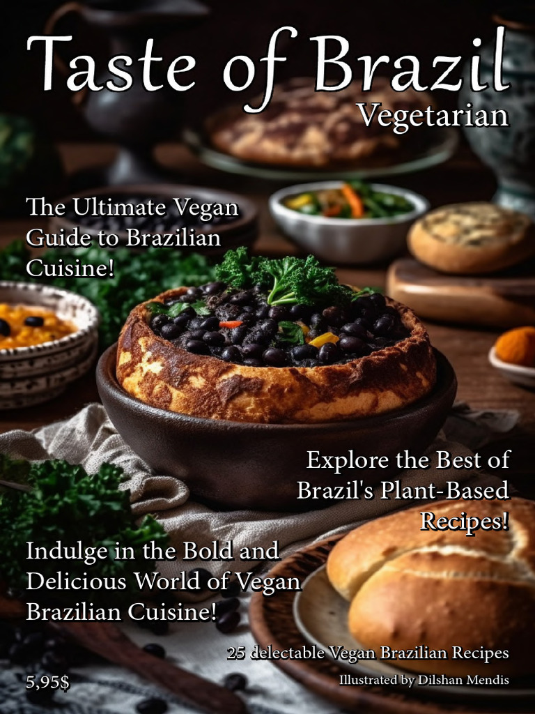 Taste of Brazil Vegetarian 2023 | PDF | Curry | Zucchini