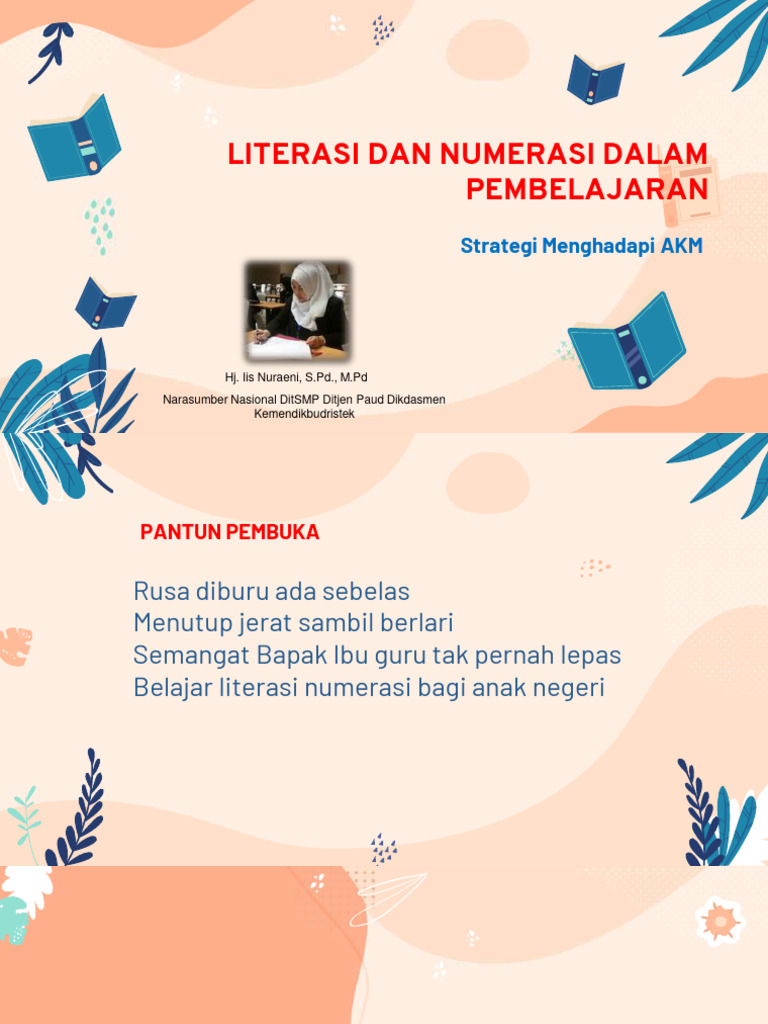 Strategi Literasi dan Numerasi AKM | PDF