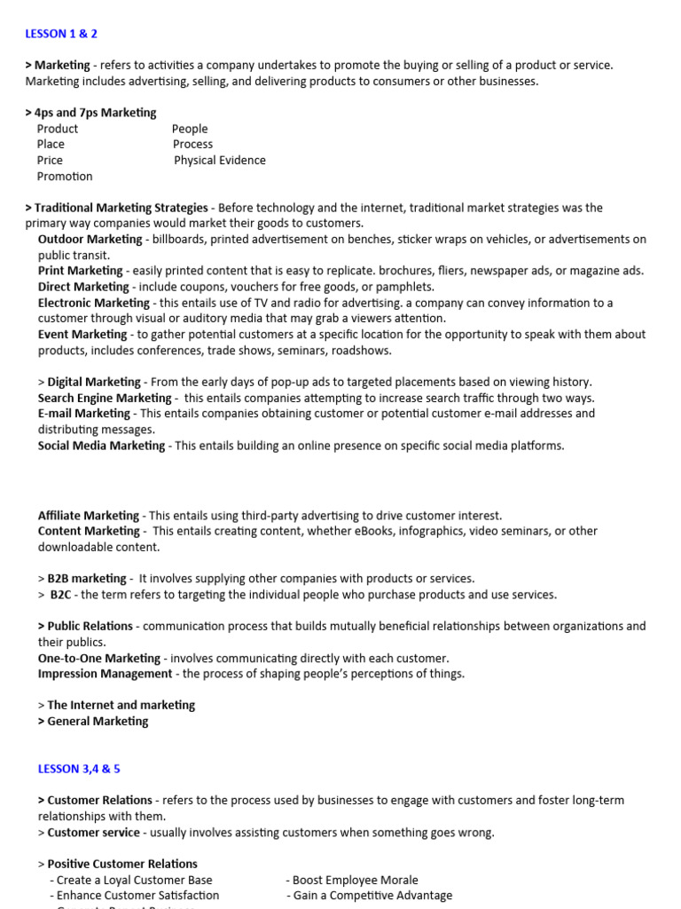 REVIEWER | PDF | Marketing | Marketing Research