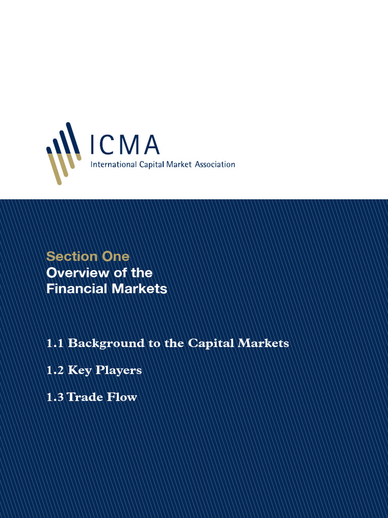 Financial Markets | PDF | Securities (Finance) | Capital Market