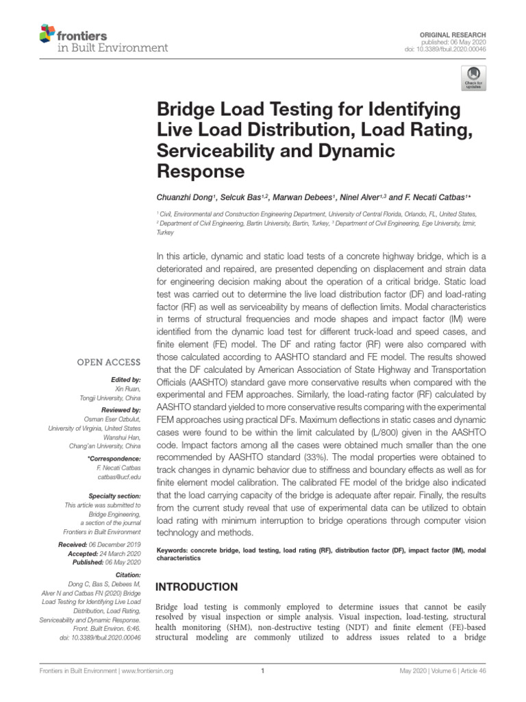 Fbuil 06 00046 | PDF | Bridge | Matrix (Mathematics)