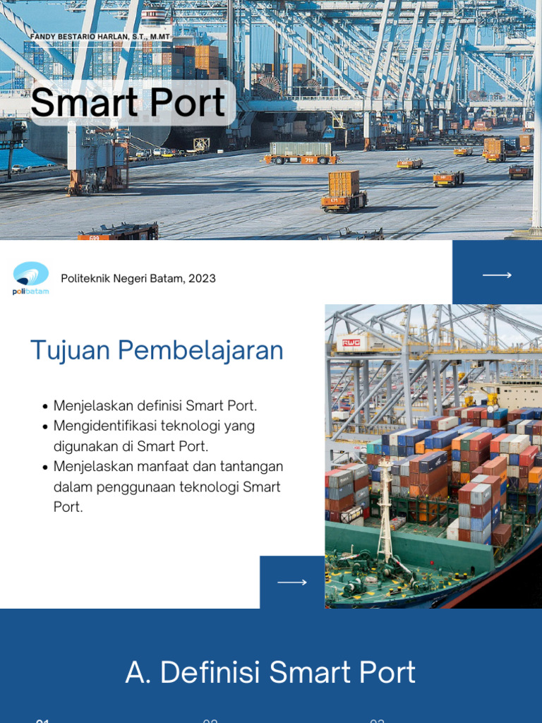 Smart Port: Definisi dan Teknologi | PDF