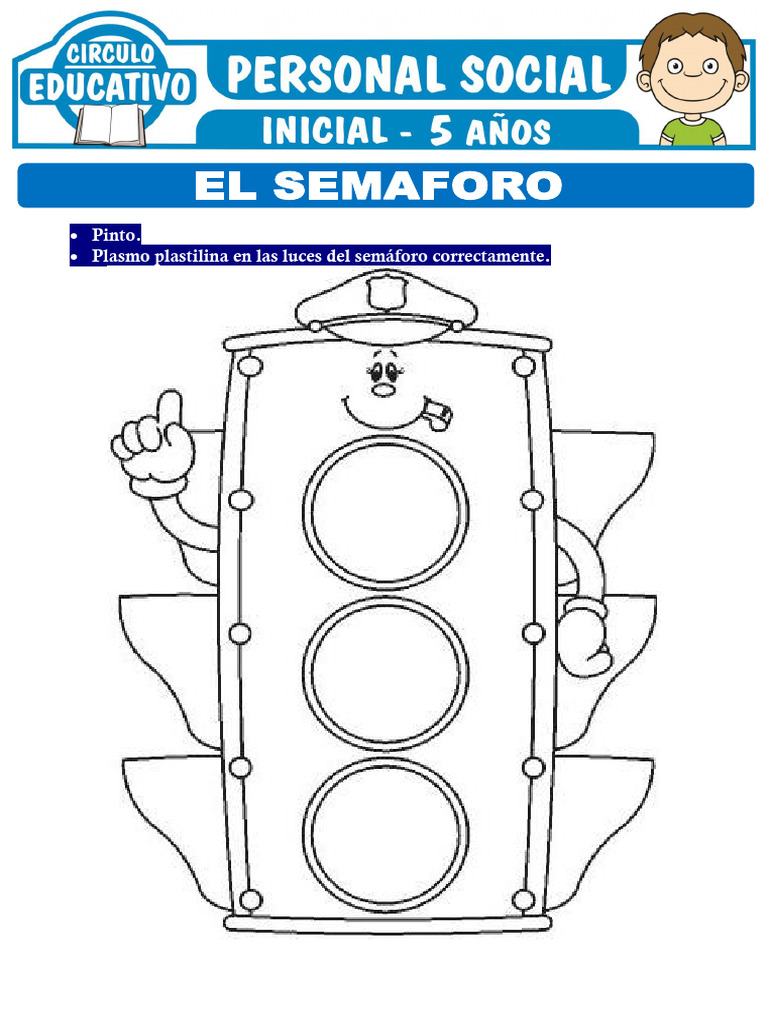 El Semaforo para Ninos de Cinco Anos | PDF