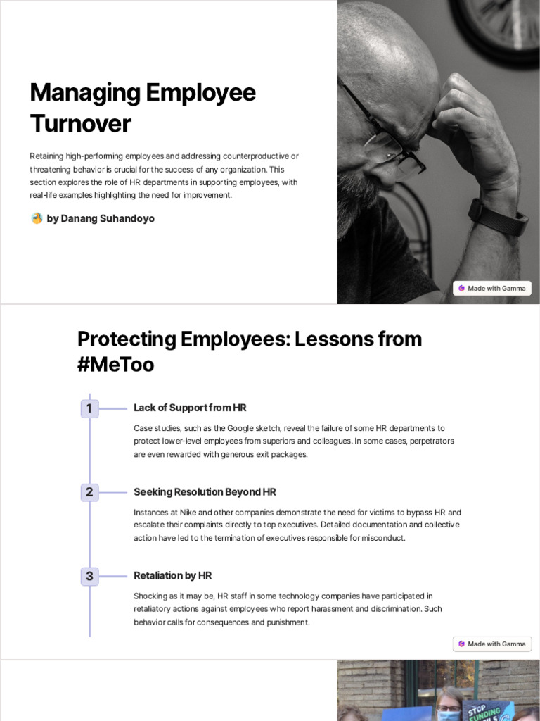 Managing Employee Turnover | PDF | Employment | Justice