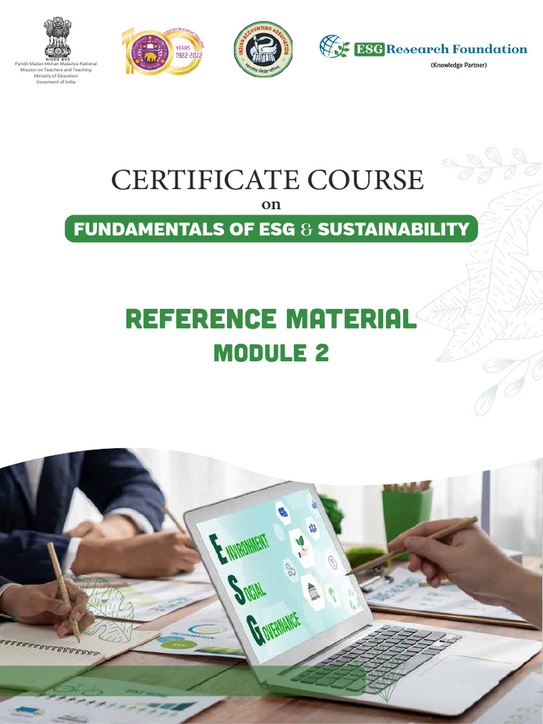 Reference Material Module 2 | PDF | Sustainability | Supply Chain