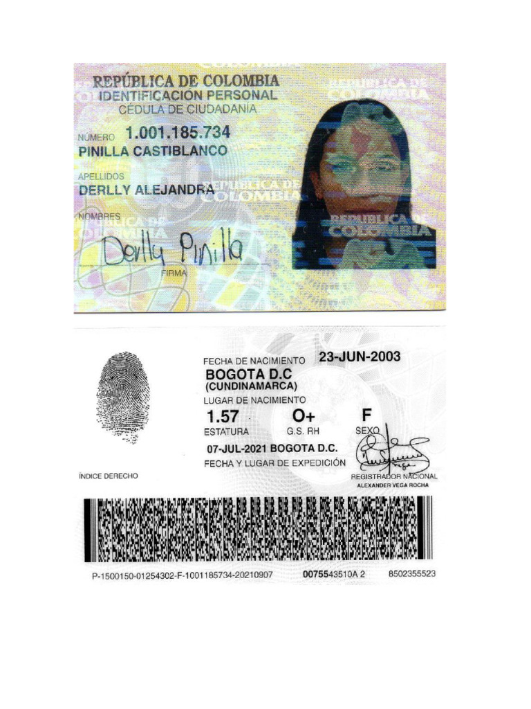 Documento Identidad | PDF