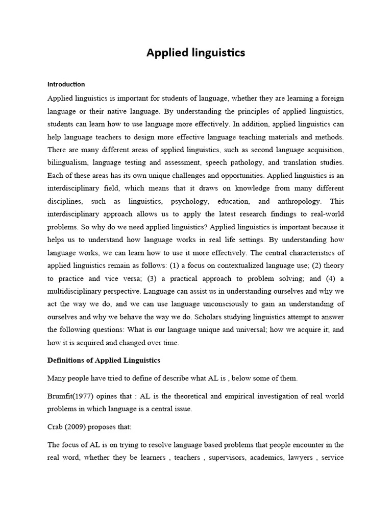 Linguistics | PDF | Grammar | Linguistics