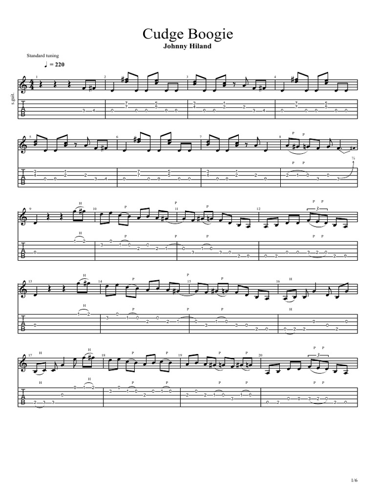 Cudge-Boogie - Johnny-Hiland | PDF | Character Encoding | Encodings