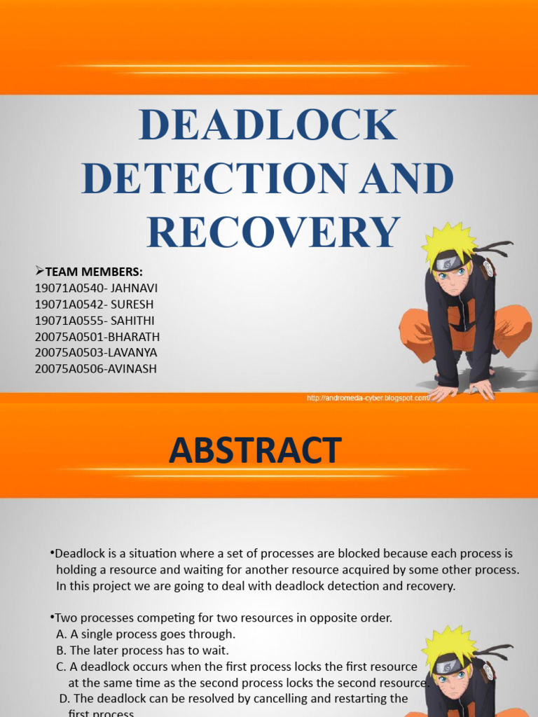 OS-deadlock Recovery | Download Free PDF | Process (Computing) | Operating System