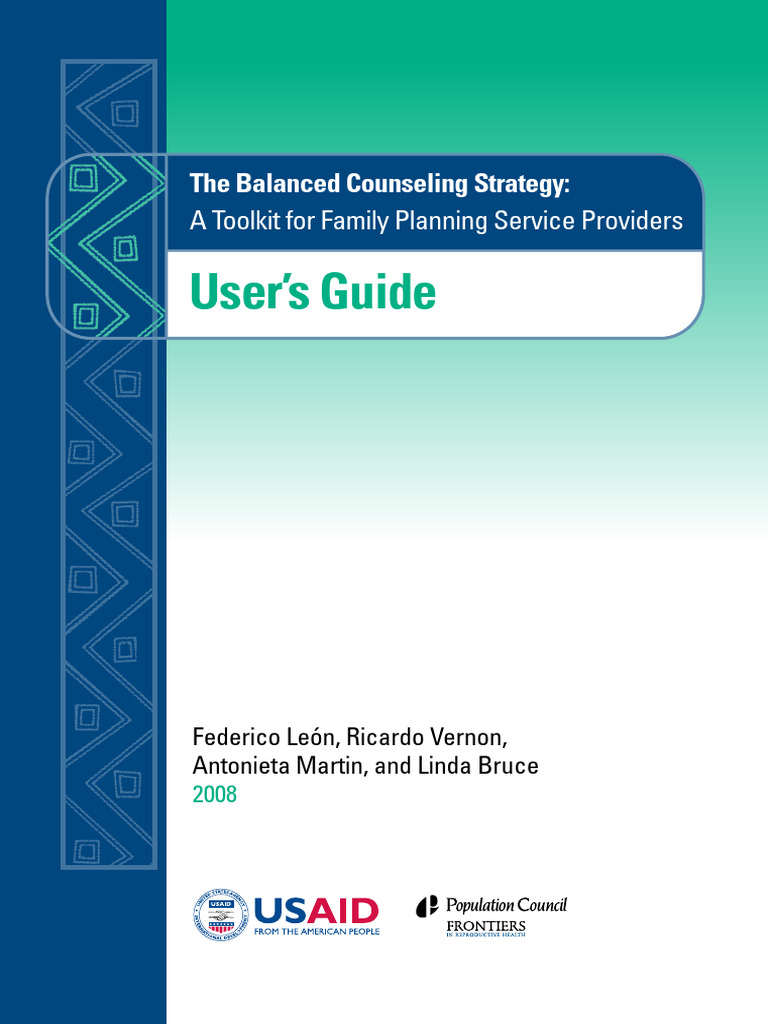 BCS UsersGuide | PDF | Birth Control | Family Planning