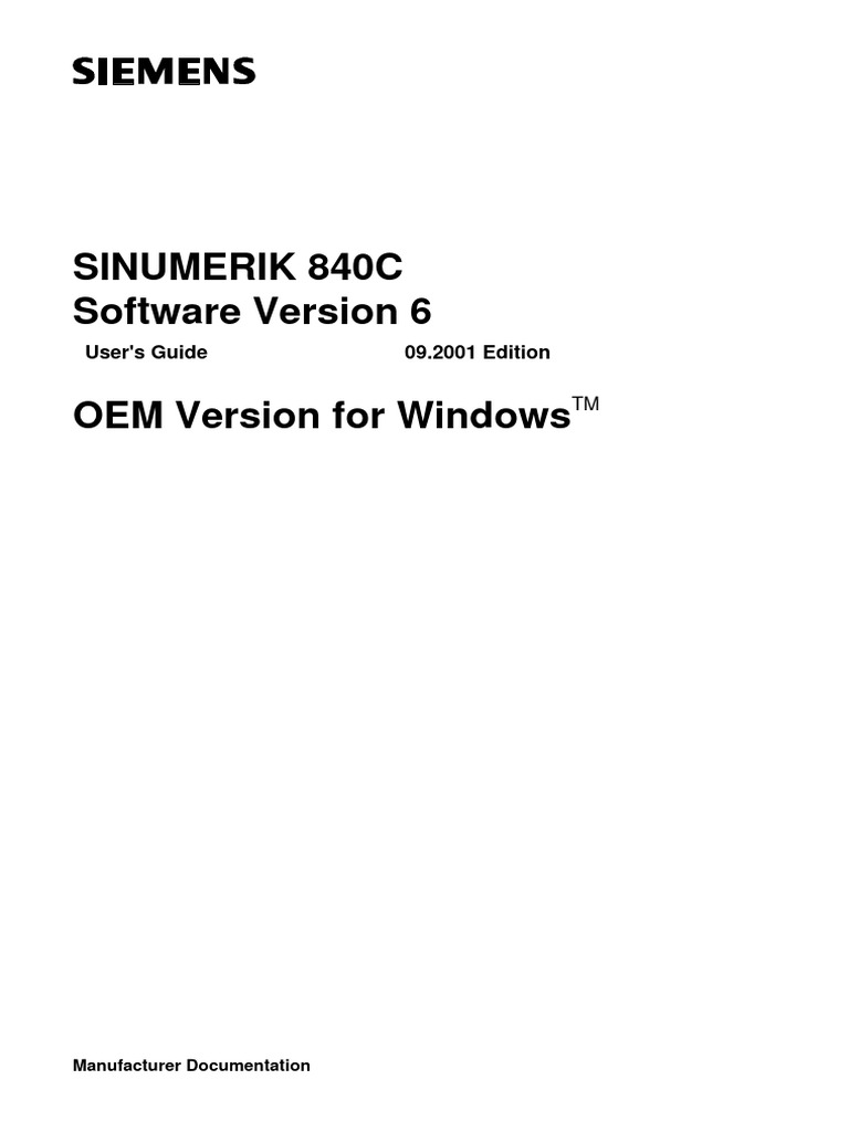 840C BN OEM 0901 en | PDF | Microsoft Windows | Dos