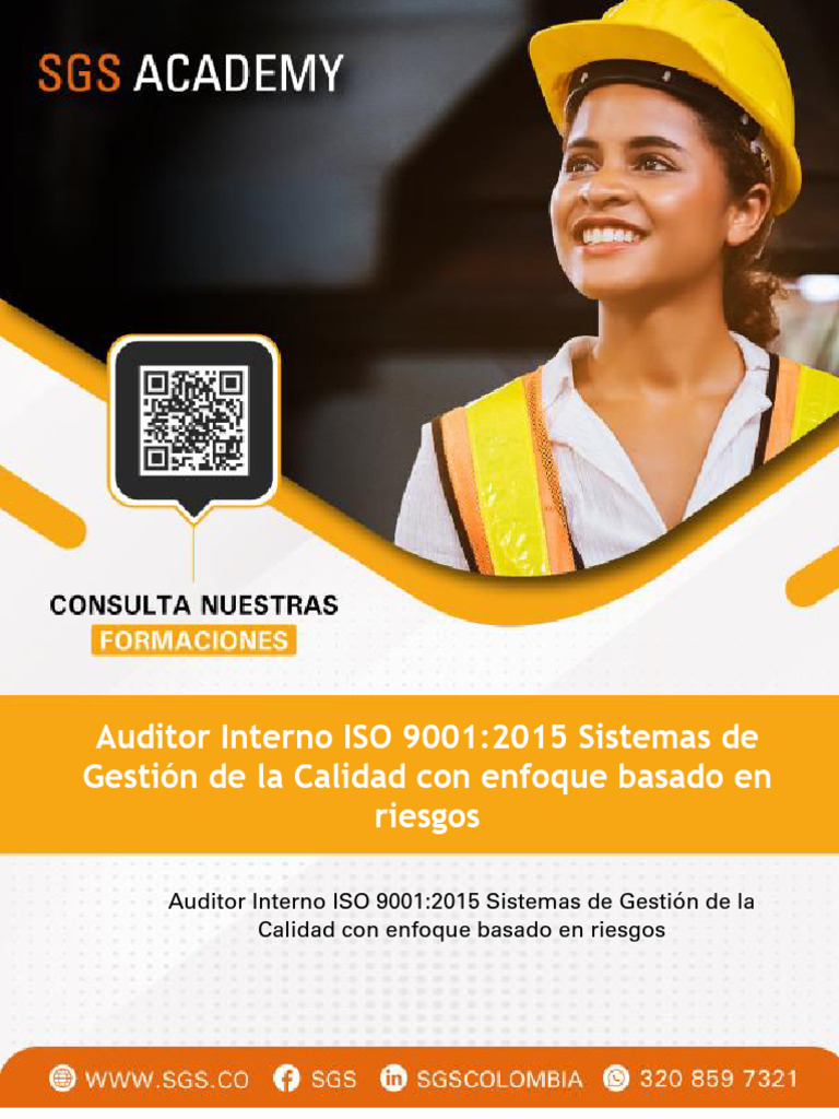 1 Go Ai 9001 Gestión Riesgo 36h SV | PDF | Calidad (comercial) | Aprendizaje