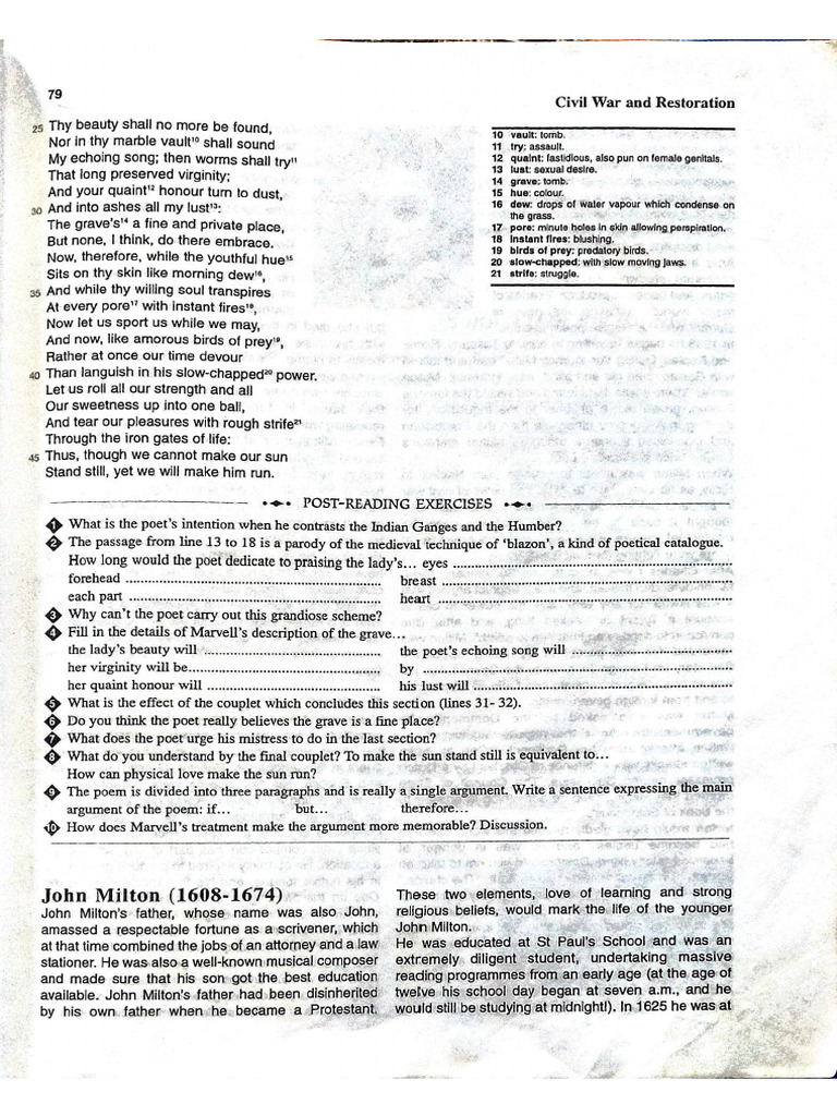 John Milton and Paradise Lost | PDF