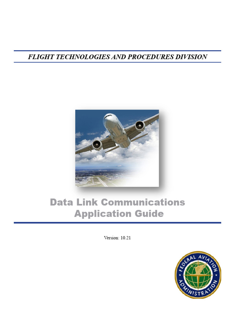 FAA DATALINK A056_Application_Guide | PDF | Flight Recorder | Aviation ...