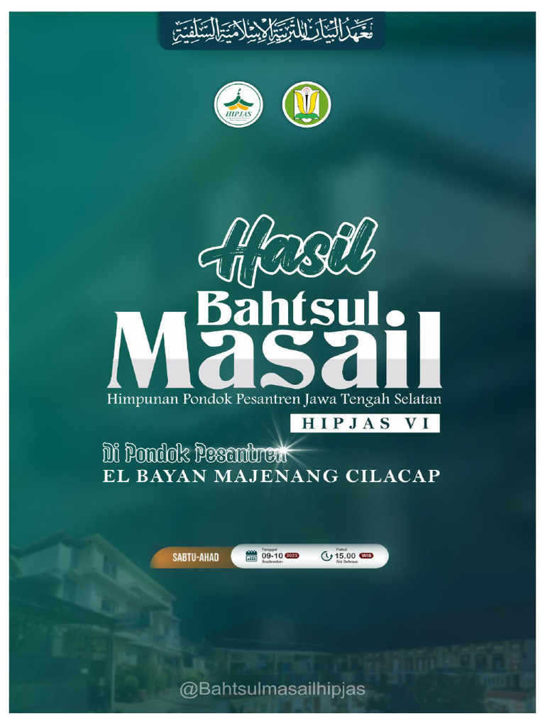 Hasil Bahtsul Masail PP El Bayan | PDF
