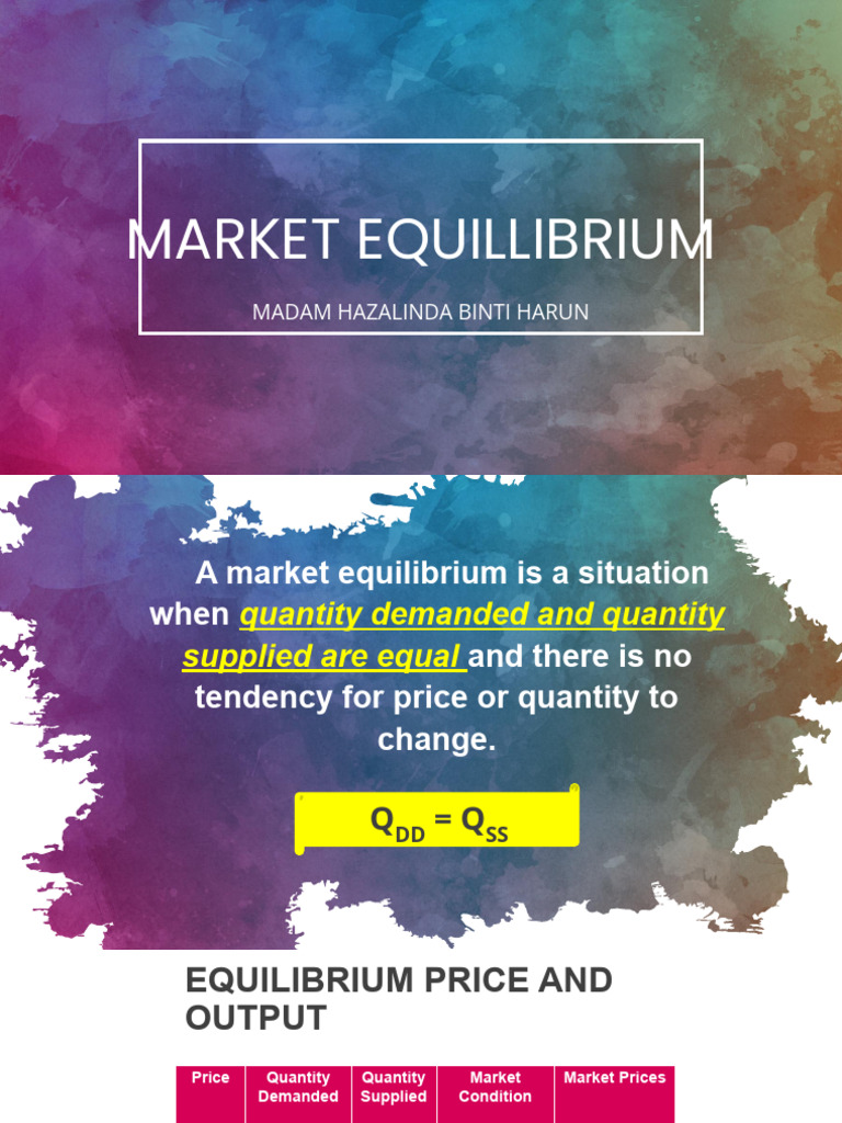 Eco415 - Chapter 4 Market Equillibrium | Download Free PDF | Economic ...