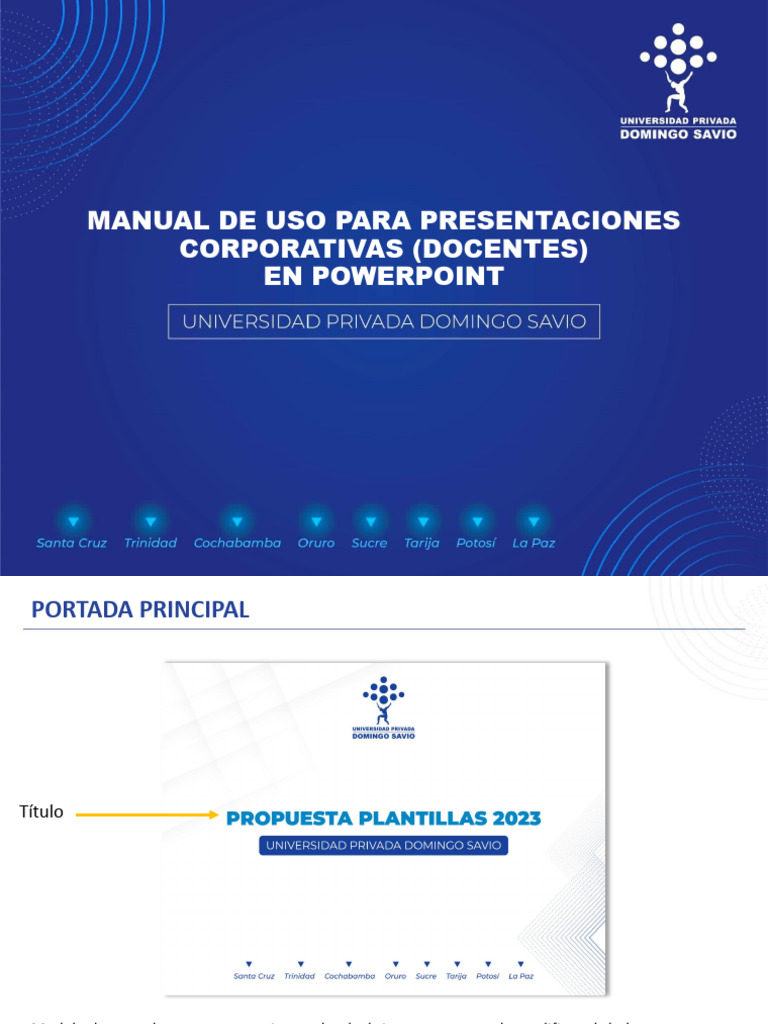 Manual de Uso PPT Docentes | PDF | Informática