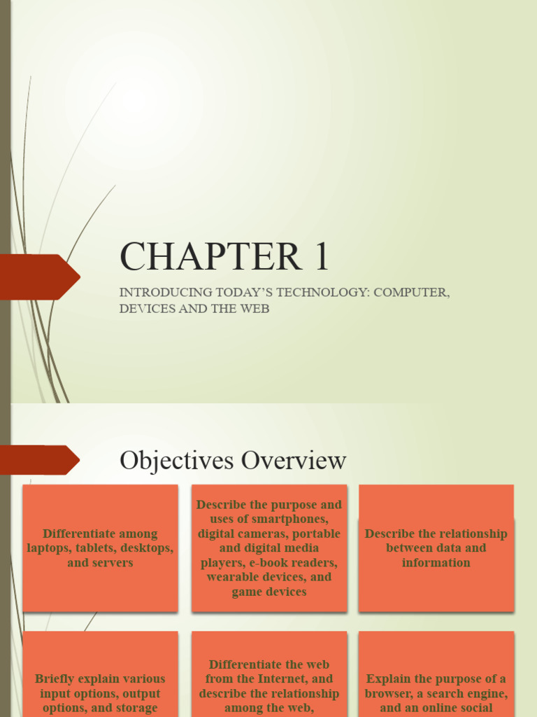 M1 Introduction Today's Technologies | PDF | World Wide Web | Internet & Web