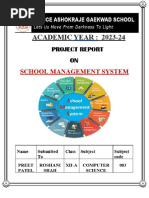 Computer Science Class-XII (2021-22) (Investigatory Project) | PDF | My ...