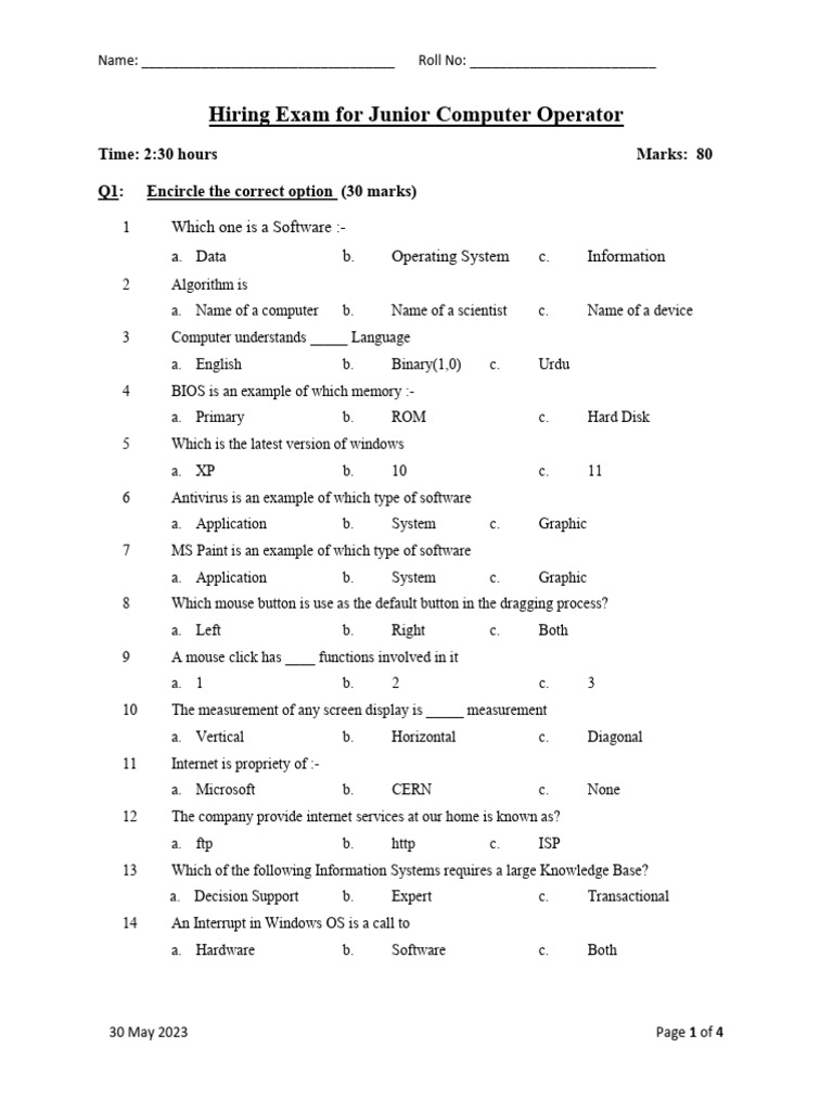 JCO Paper-2 | PDF | Operating System | Software