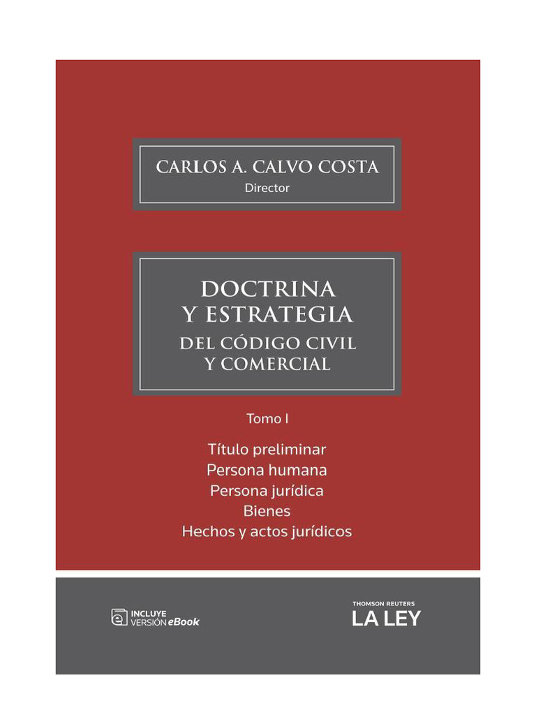 Doctrina del Código Civil y Comercial | PDF | Constitución | Caso de ley