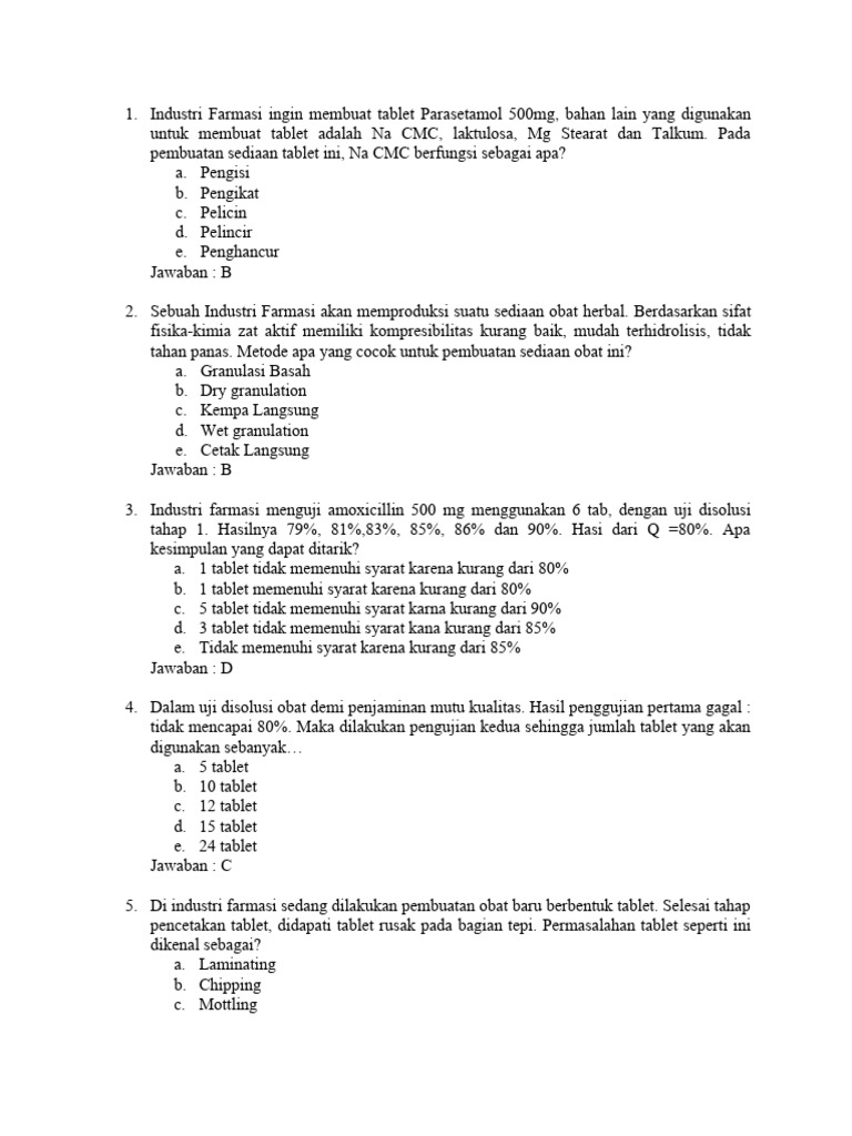 Kumpulan Soal UMI | PDF