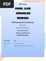Modul Ajar Matematika Kelas Iv Bab Bangun Datar | PDF