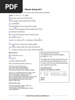 4 Non Blondes - What's Up Tabs & Chords | PDF | Song Structure ...