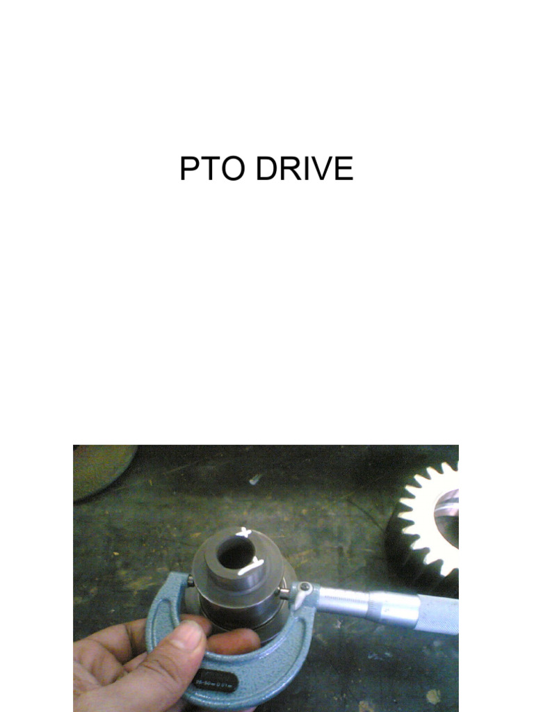 Pto Drive | PDF