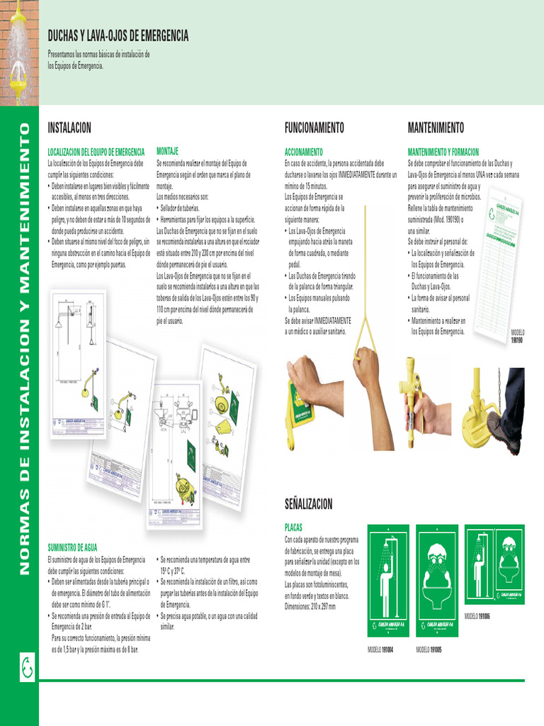 Dokumen - Tips Instrucciones Lavaojos | PDF | Agua Dokumen - Tips Instrucciones Lavaojos | PDF | Agua