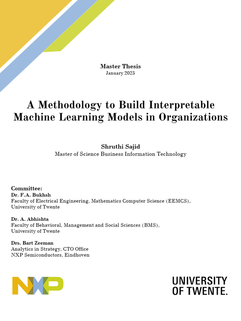 Sajid MA EEMCS | PDF | Machine Learning | Methodology