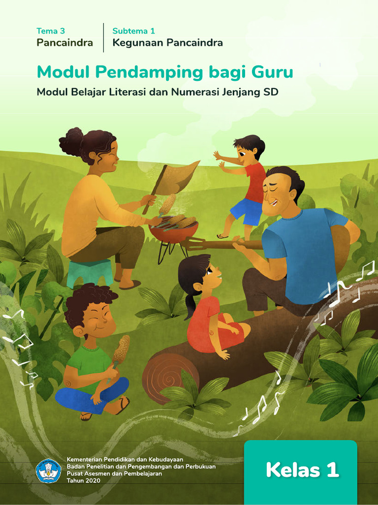 Modul Pendamping Guru Kelas 1 Tema 3 Subtema 1 | PDF