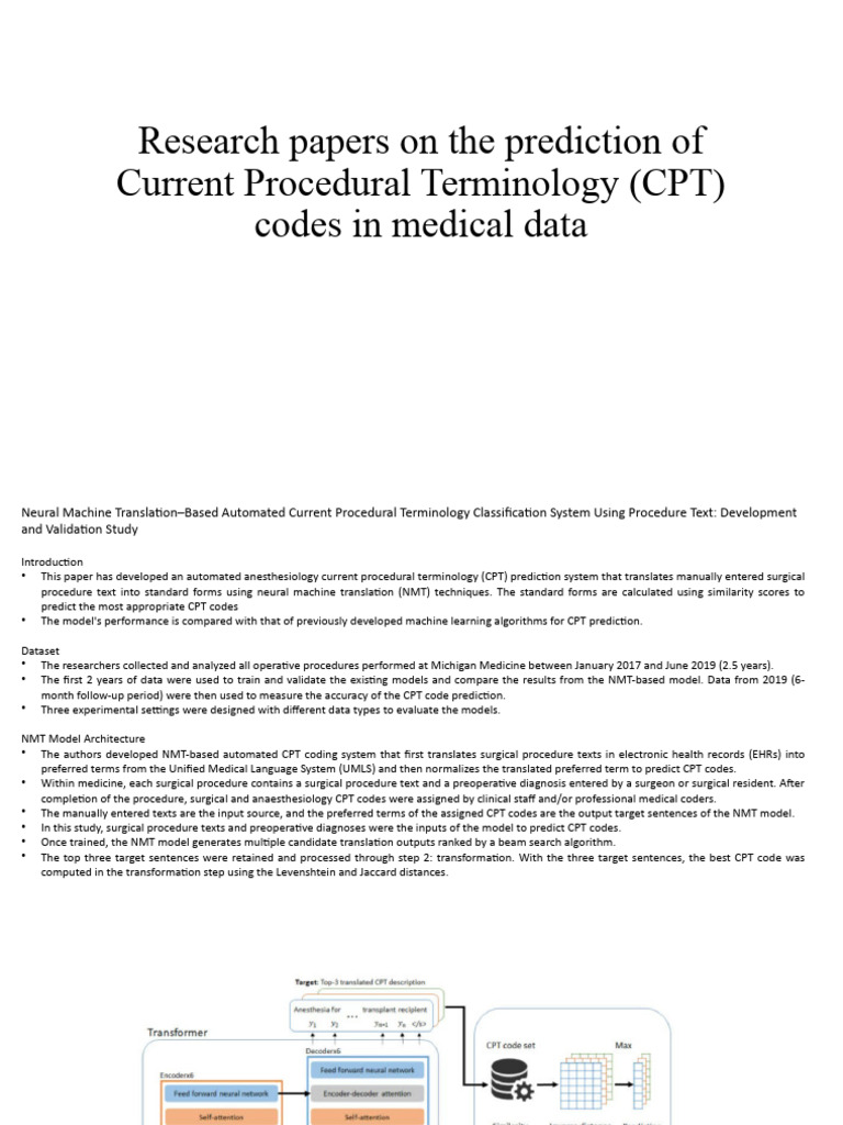 CPT Coding | PDF | Support Vector Machine | Machine Learning