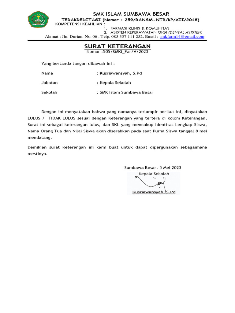 Surat Penelitian Pdf