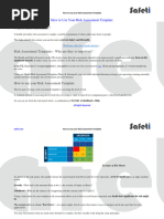 5x5 Risk Matrix Template - SafetyCulture | PDF | Risk