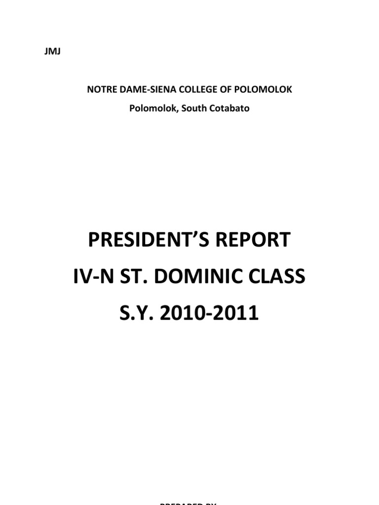 President's Report | Download Free PDF | Schools | Teaching And Learning