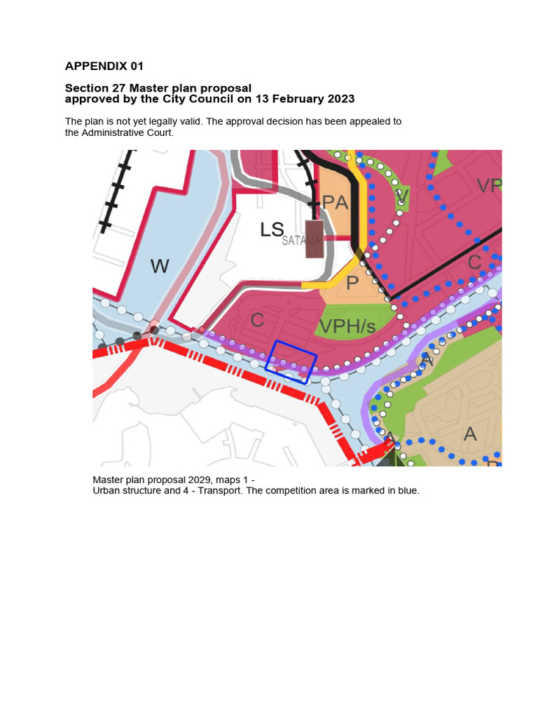 Muu Dokumentti - Master Plan Proposal | PDF | Transport | Public Transport