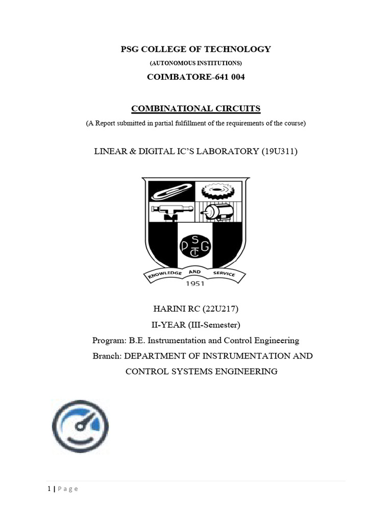 Comb Circuits | PDF | Logic Gate | Electronic Circuits