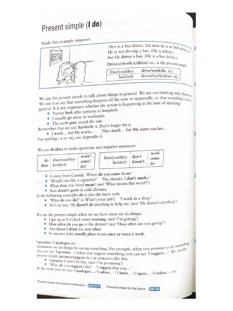 Present Simple | PDF