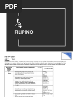 Detailed Lesson Plan (DLP) Format - Filipino | PDF