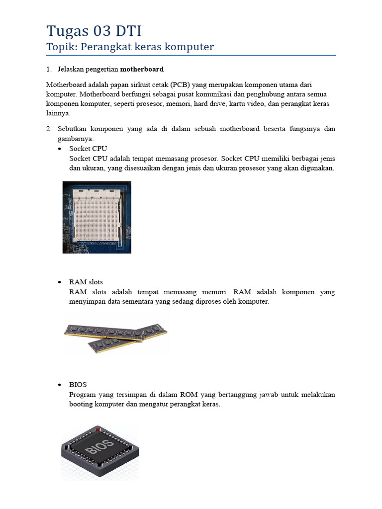Tugas 03 - DTI 2023 | PDF | Teknologi & Rekayasa