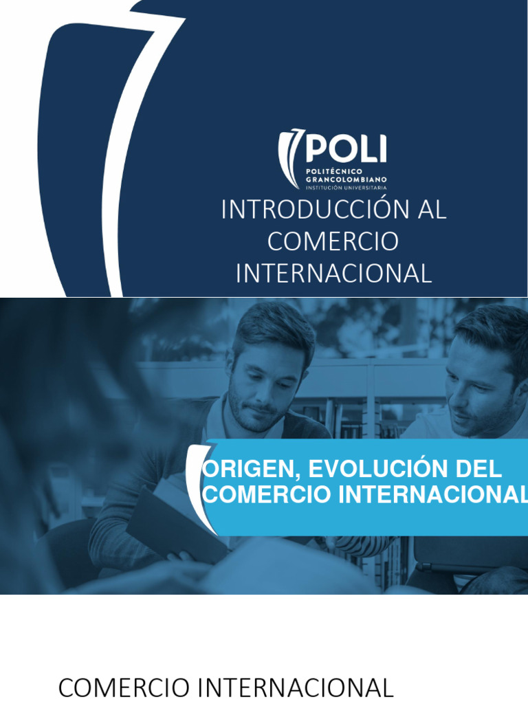 Origen y Evolucion Del Comercio Internacional - Virtual | PDF | Comercio | El comercio internacional