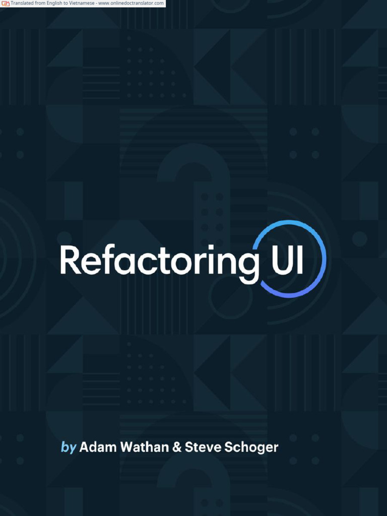 Refactoring Ui Preview | PDF