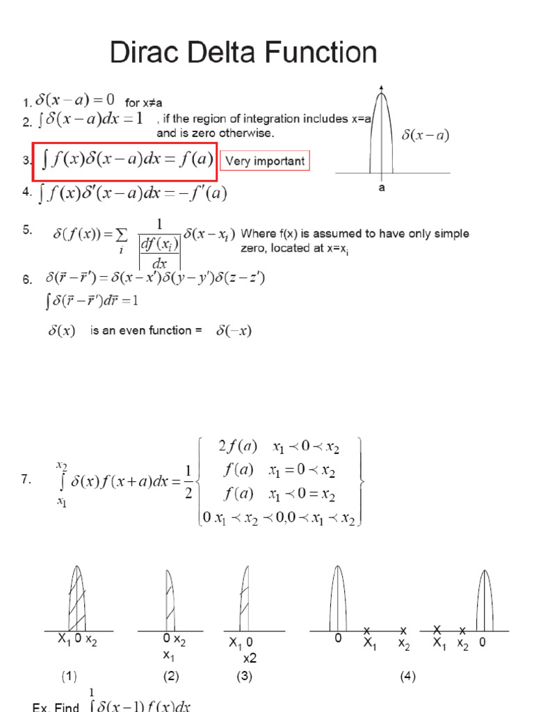 Delta Function Pdf 