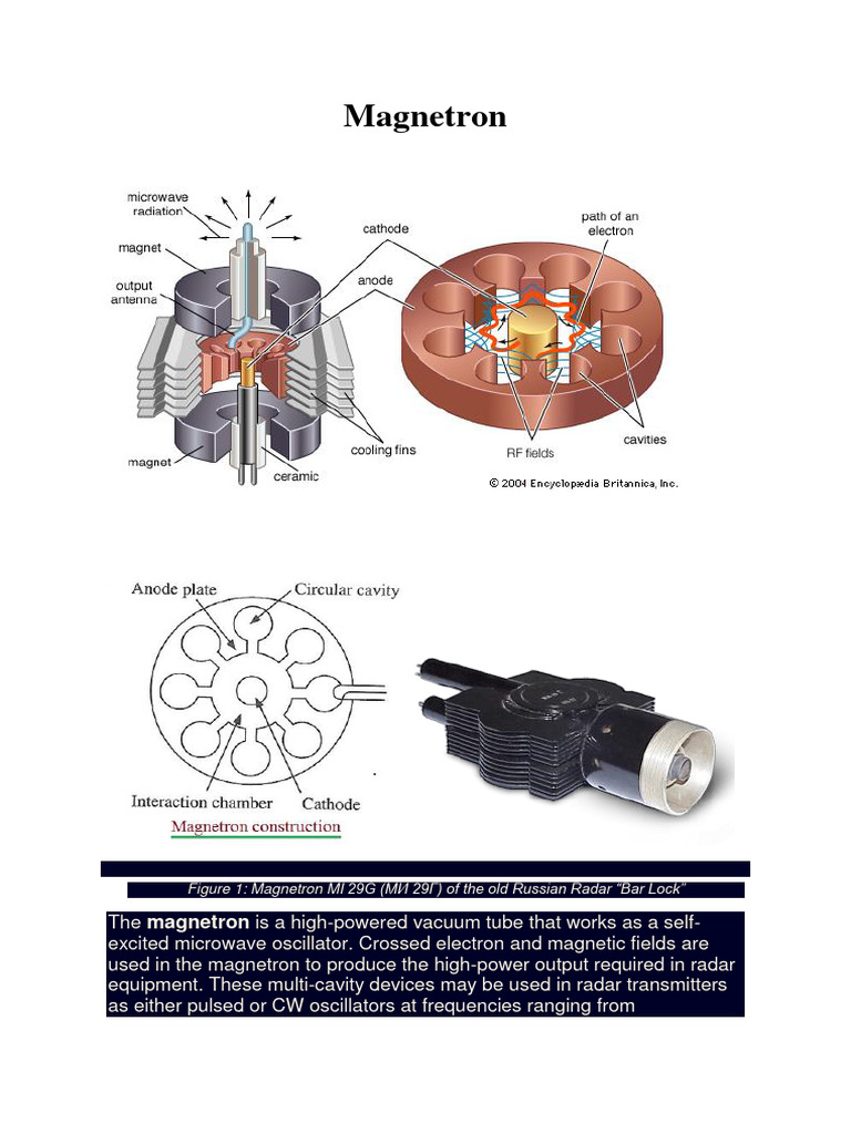 6 Magnetron | PDF | Vacuum Tube | Resonance