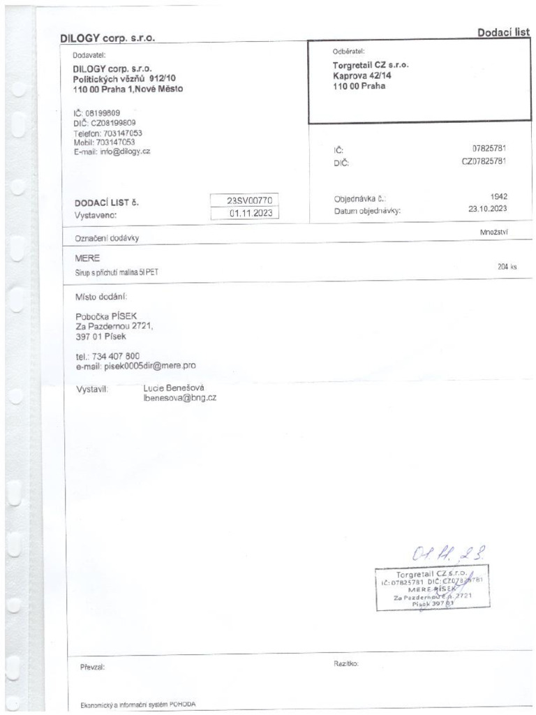 Dilogy 01.11.2023 | PDF