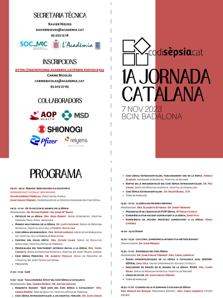 Codi Sepsia Fulleto 2 | PDF